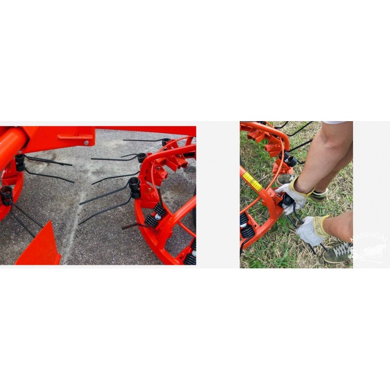 Grėbliai - vartytuvai "Fransgard RV" - Prekyba nauja ir naudota žemės ...