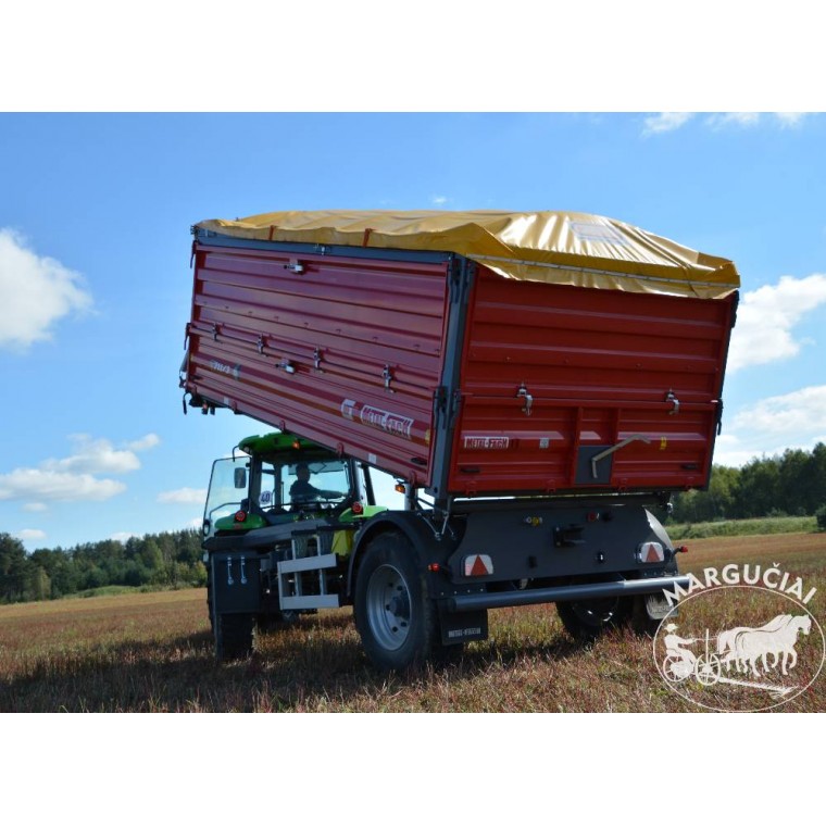 Priekabos, puspriekabės "Metal-Fach T711/3, T711/3L, T730/3", 12000 kg - Prekyba nauja ir ...