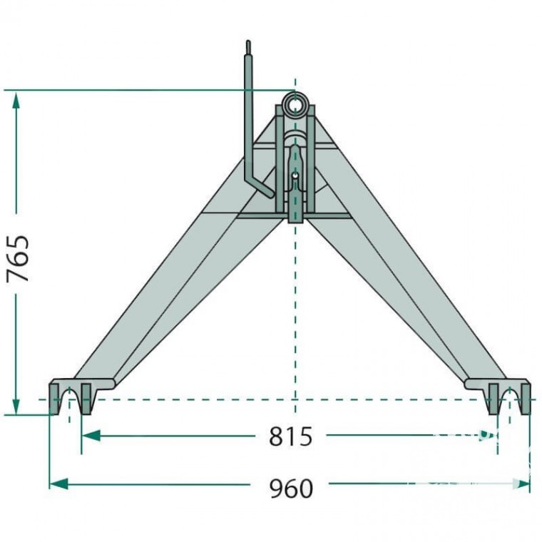 Tritaškis prikabinimas "A" Trikampis - Prekyba nauja ir naudota žemės ...