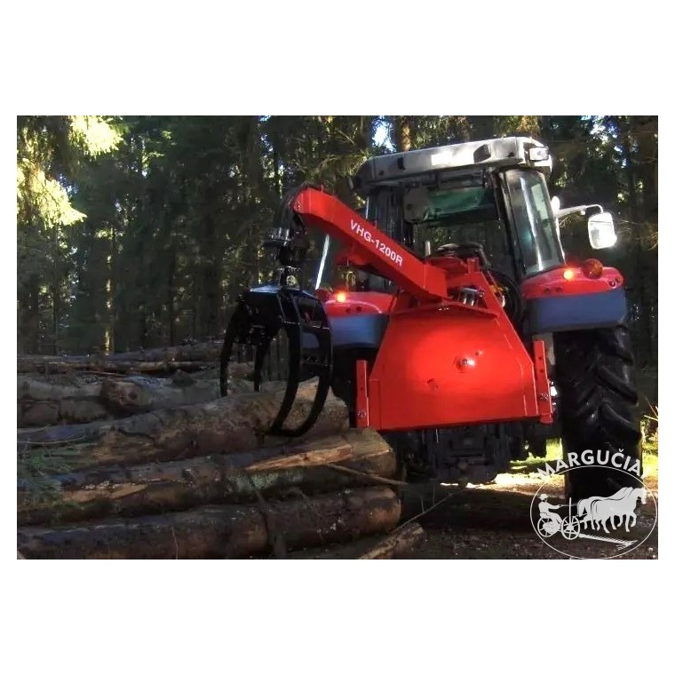 Griebtuvas rąstams su gerve "Fransgard VHG-1200R" - Prekyba nauja ir ...